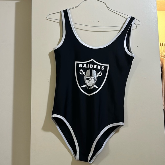 NFL | Tops | Raiders Bodysuit | Poshmark
